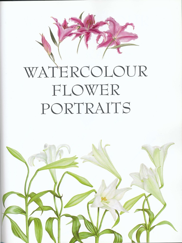 Watercolour Flower Portraits (Billy Showell) | PDF