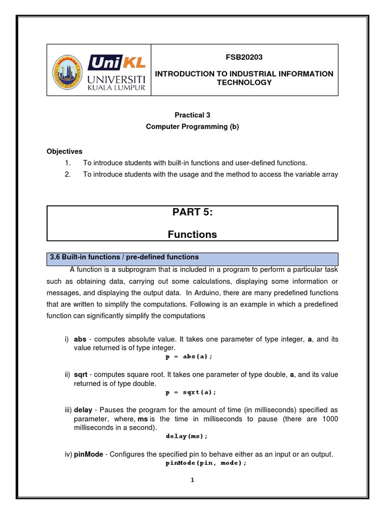 Practical3b Programming | PDF | Parameter (Computer Programming ... Practical3b Programming | PDF | Parameter (Computer Programming ...
