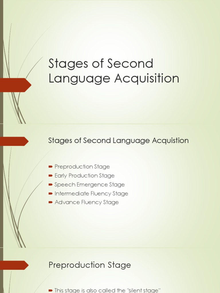 Lesson 2 EED 113 1-2 | PDF | Second Language Acquisition | Fluency
