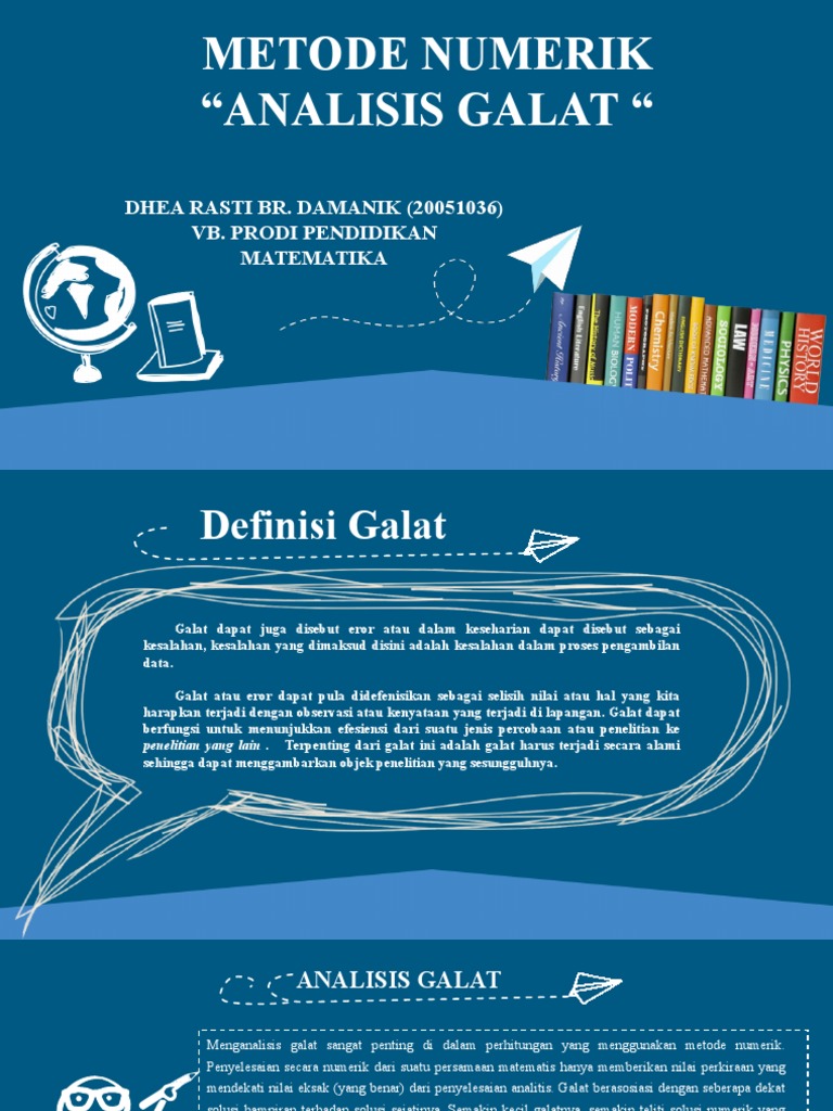 Analisis Galat | PDF