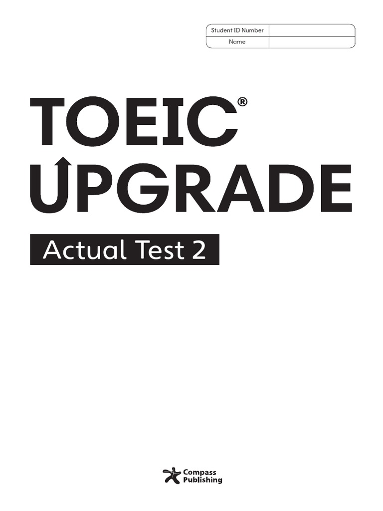 TOEIC 2. Mock Test 2 | PDF | Books | Internship TOEIC 2. Mock Test 2 | PDF | Books | Internship