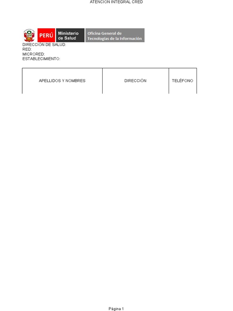 Formato Atención Integral CreD 2023 Blanco | PDF