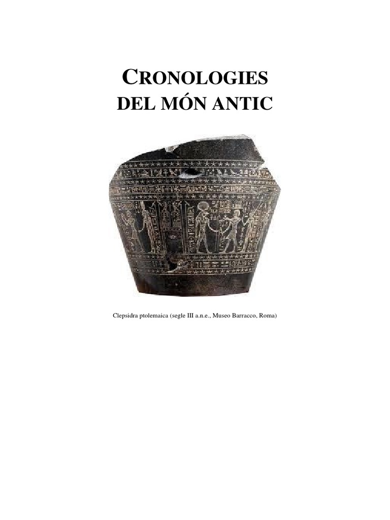 Cronologia Del Món Antic | PDF