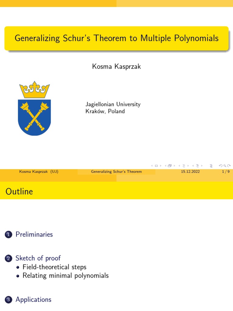 presentation | PDF | Prime Number | Polynomial