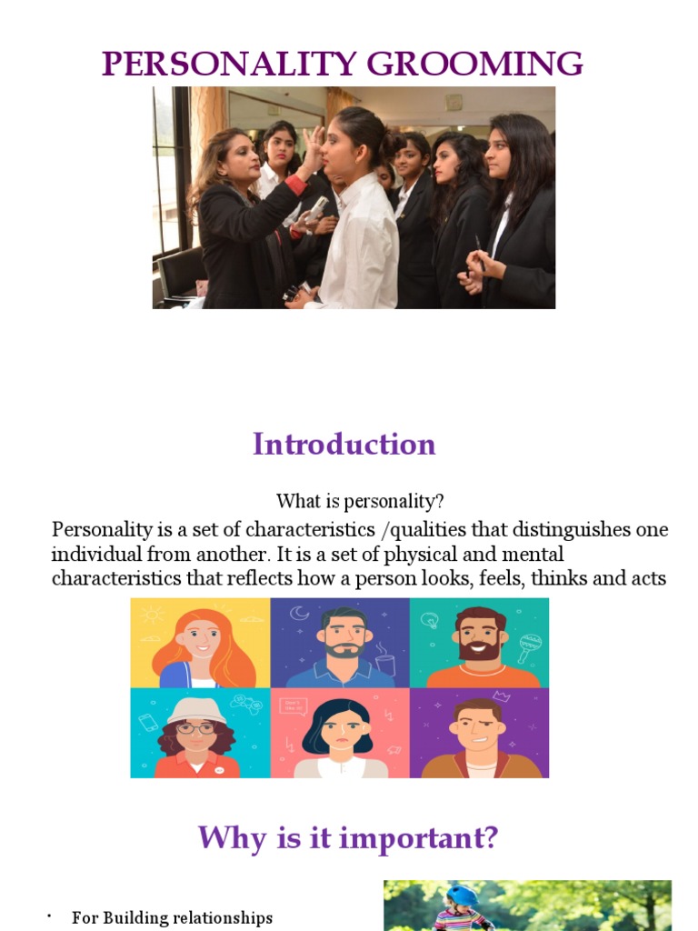 Personality Grooming L1 | PDF | Etiquette | Self