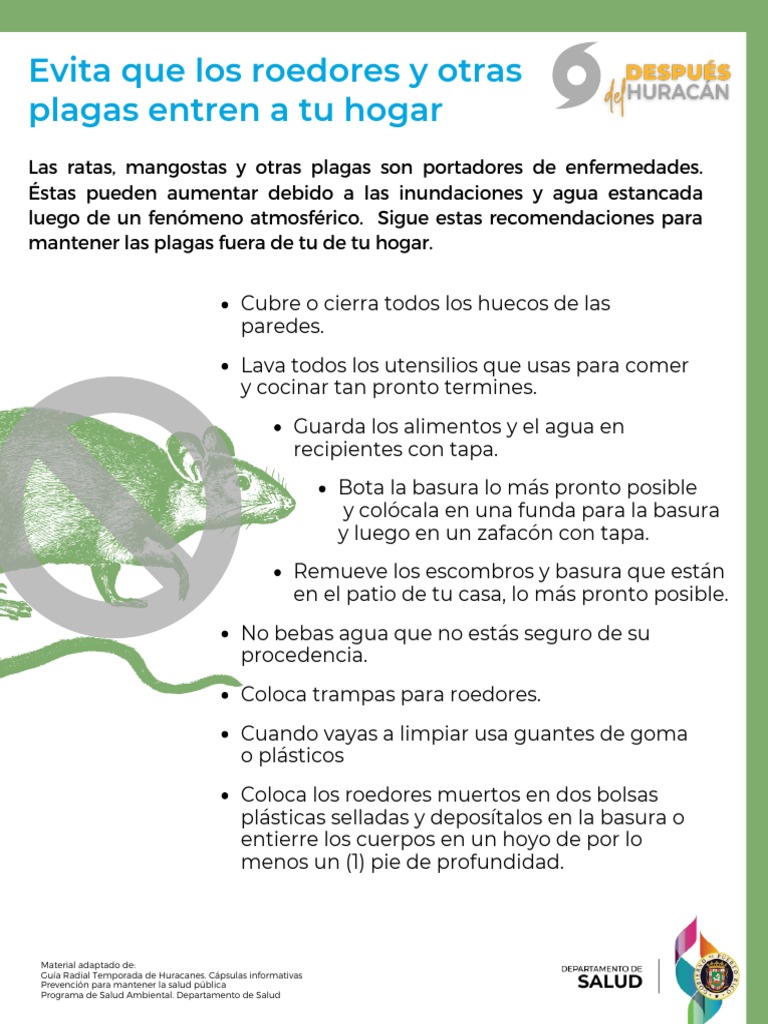 7-Evita Que Los Roedores y Otras Plagas Entren A Tu Hogar | PDF