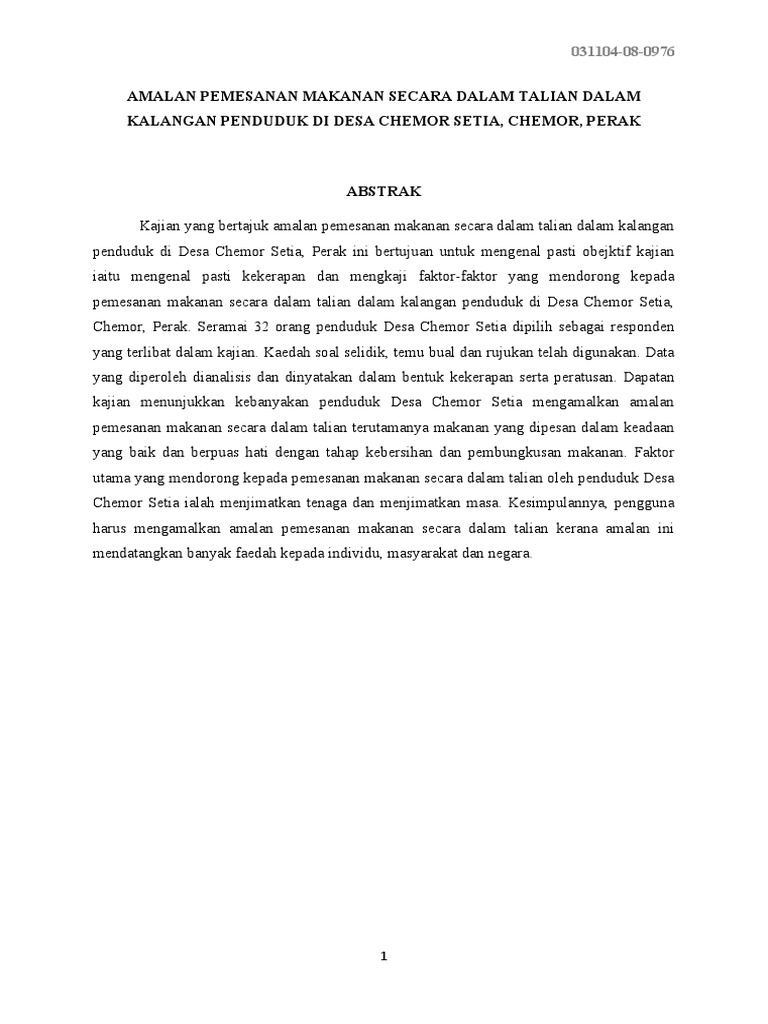 Penulisan KK Pa Yang Lengkap | PDF