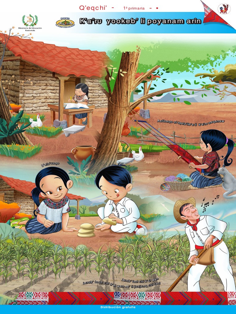 Cuentos y Actividades en Q'eqchi' | PDF | Aprendizaje | Cognición