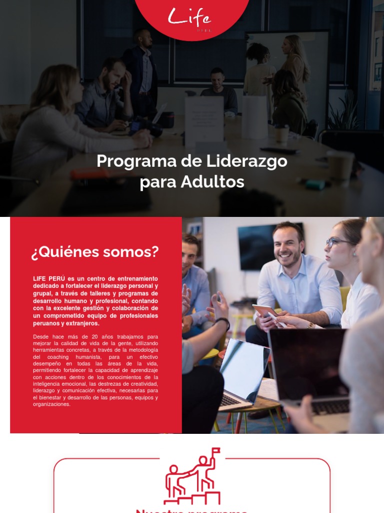 Programa de Liderazgo Life Perú V5 06.04.22 | PDF | Liderazgo | Desarrollo personal
