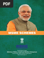 MSME Schemes Overview 2025-26 | PDF | Business | Economies