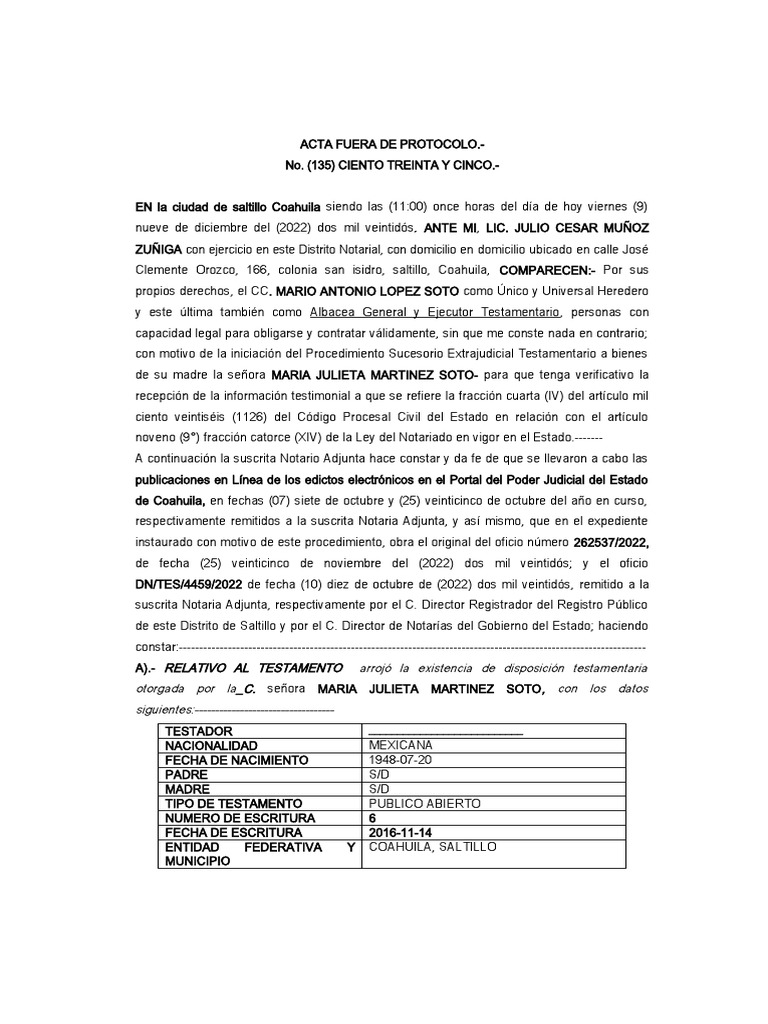 Declaracion de Herederos y Reconocimoiento | PDF | Voluntad y ... Declaracion de Herederos y Reconocimoiento | PDF | Voluntad y ...