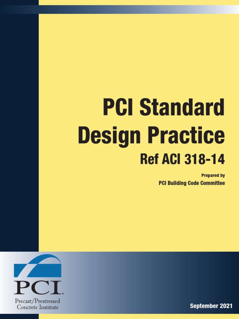 PCI Standard Design Practice Manual - 2014 | PDF | Prestressed Concrete ...