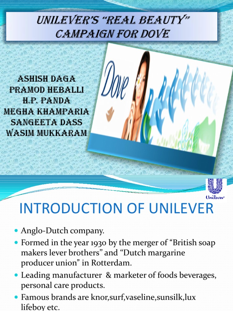 Dove Real Beauty Campaign | PDF | Unilever | Advertising
