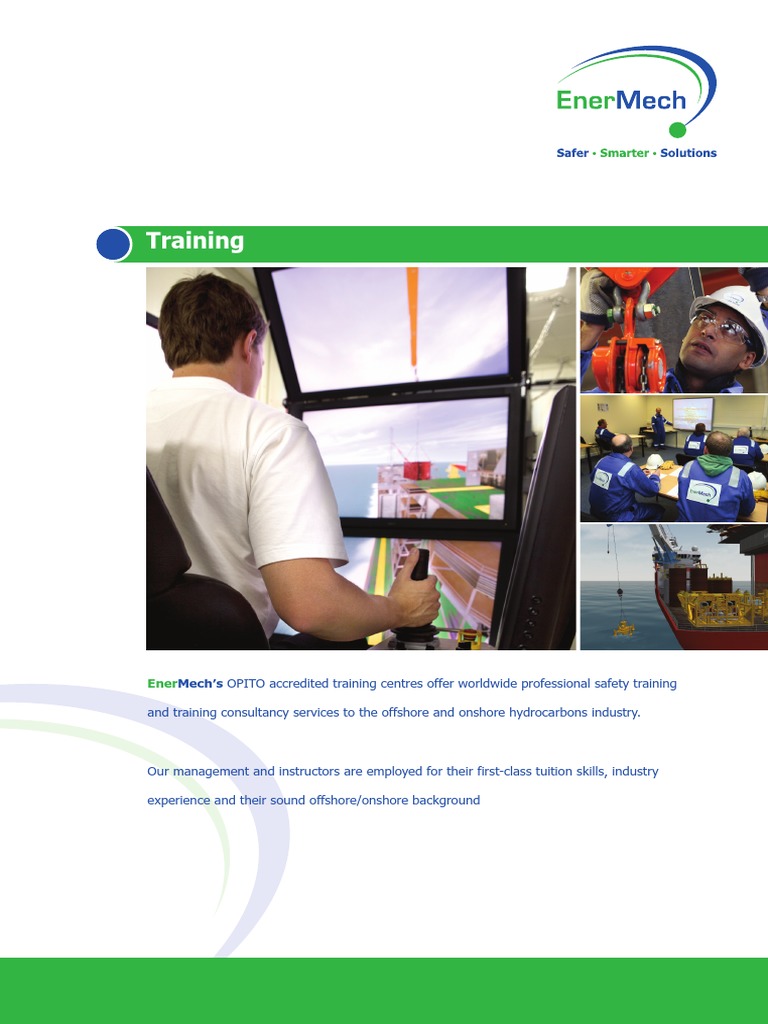 EnerMech Training | Download Free PDF | Crane (Machine) | Simulation