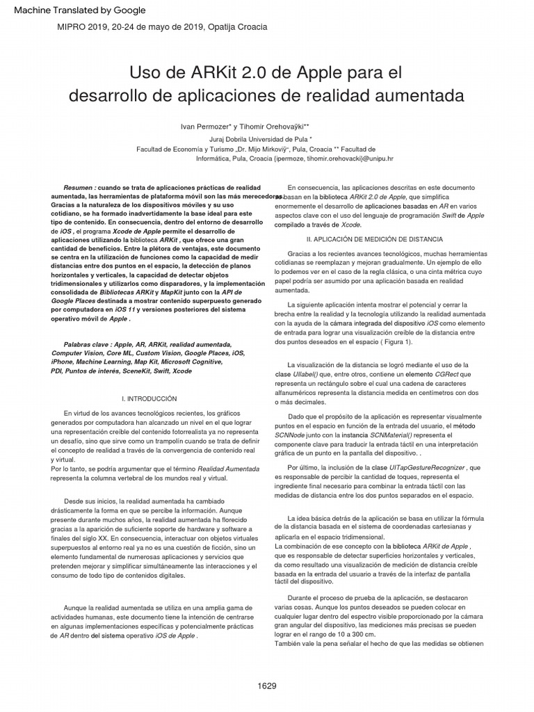 Uikit Ios Es | PDF | Realidad aumentada | Software de la aplicacion