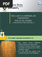 The Laguna Copperplate Inscription ANALYSIS PAPER | PDF | Spanish ...