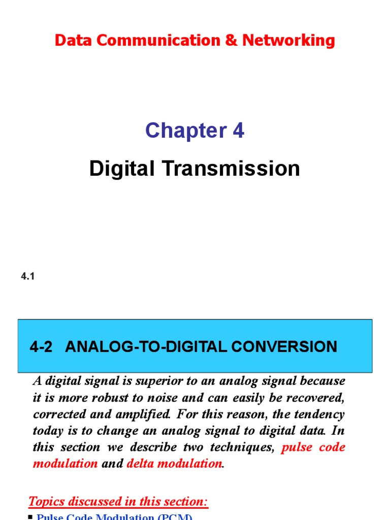 Data Communication _8 | PDF | Sampling (Signal Processing) | Modulation