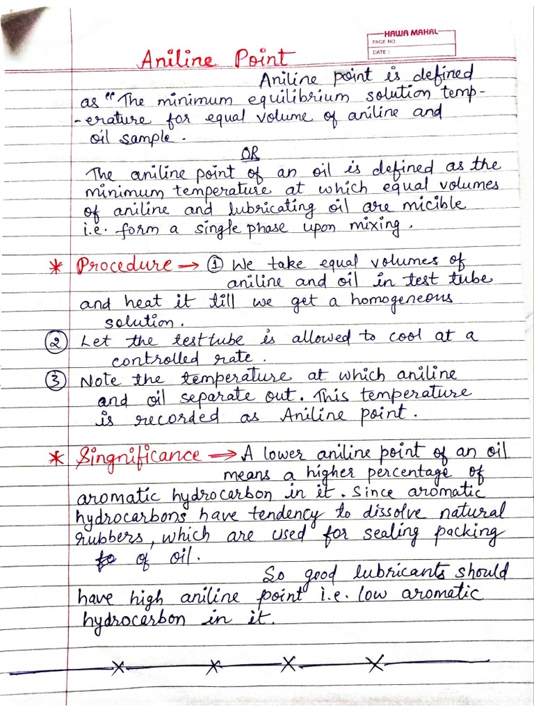 Aniline Point, SEN, Neutralization No, Saponification No | PDF