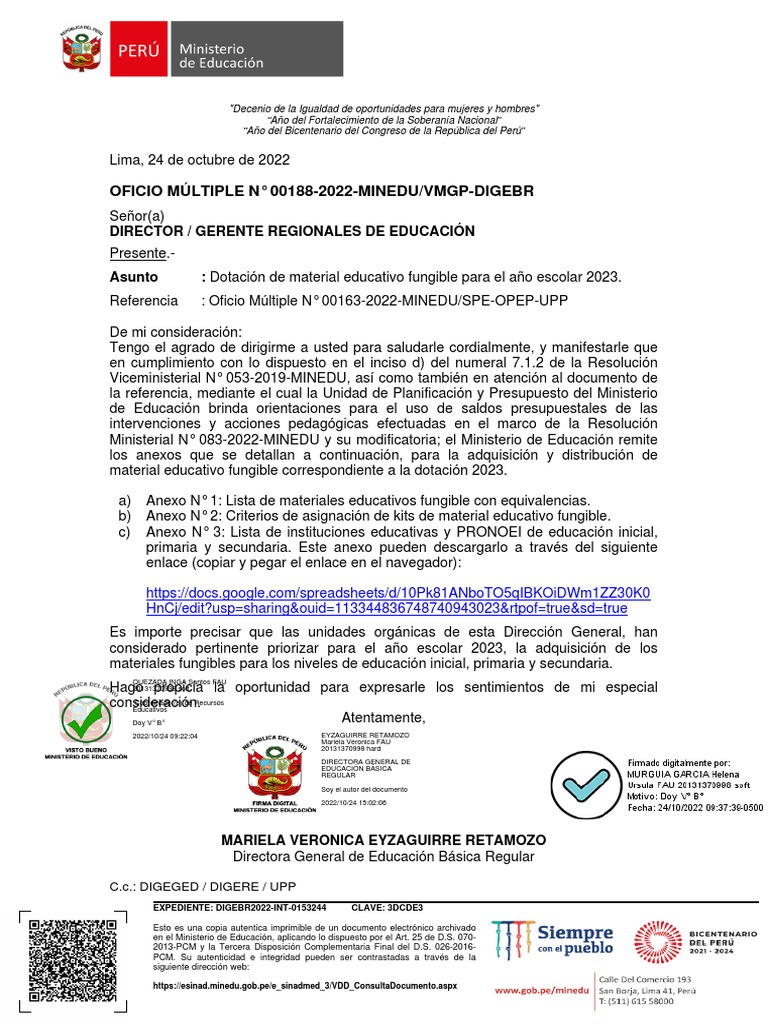 Dotación Material Educativo 2023 Pdf Materiales De Conservación Y