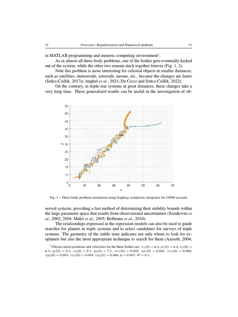 Numerical Methods for Three-Body Problems | PDF | Numerical Analysis ...