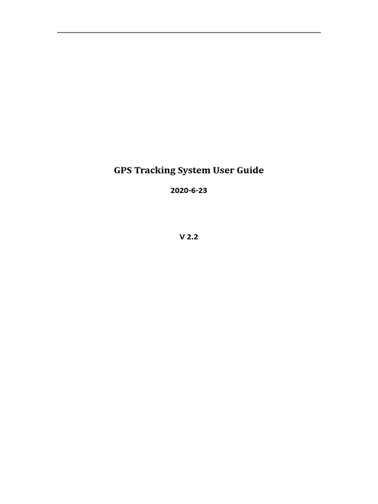 Tracking Platform User Manual | PDF | Password | Online And Offline