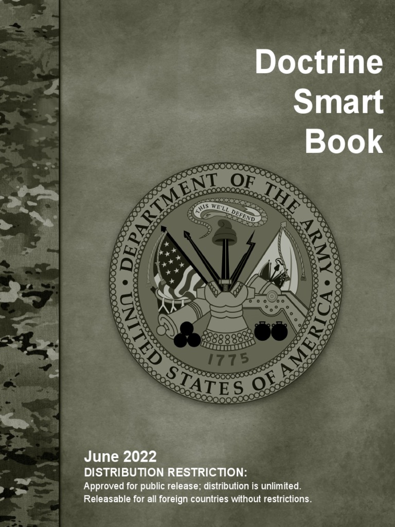 Doctrine Smart Book Jun22 | PDF | Military Doctrine | Military Intelligence