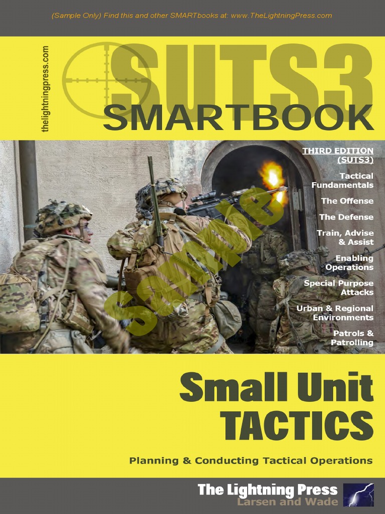 Small Unit Tactics Hanbook Ver 3 | PDF | Reconnaissance | Ambush