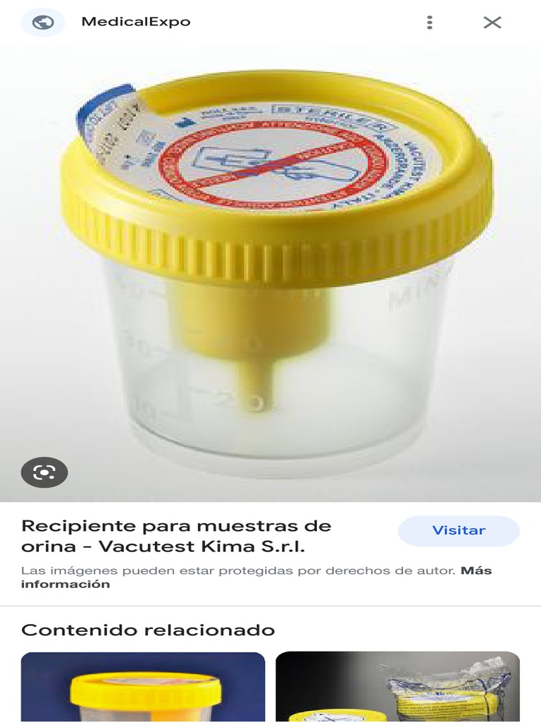 Tipos Botes Muestras Heces - Búsqueda de Google | PDF