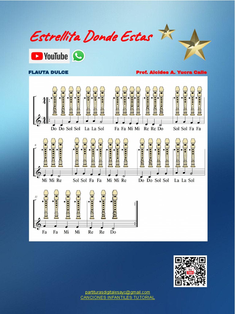 Estrellita Donde Estas | PDF