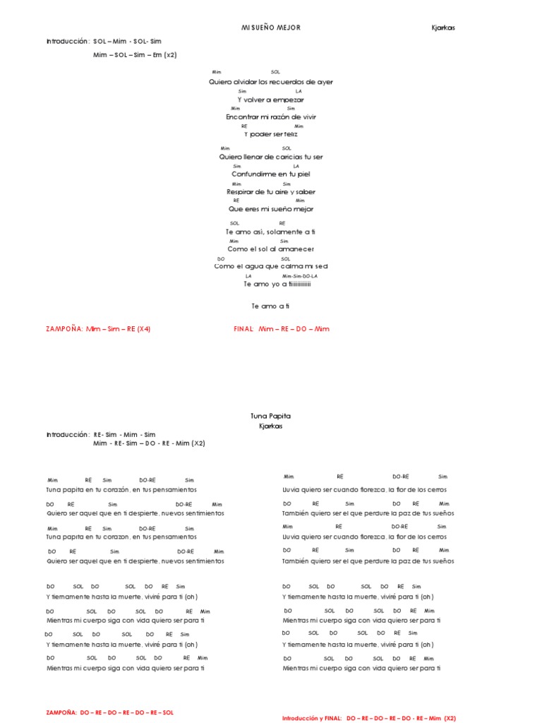 Set Acordes Folklore | PDF