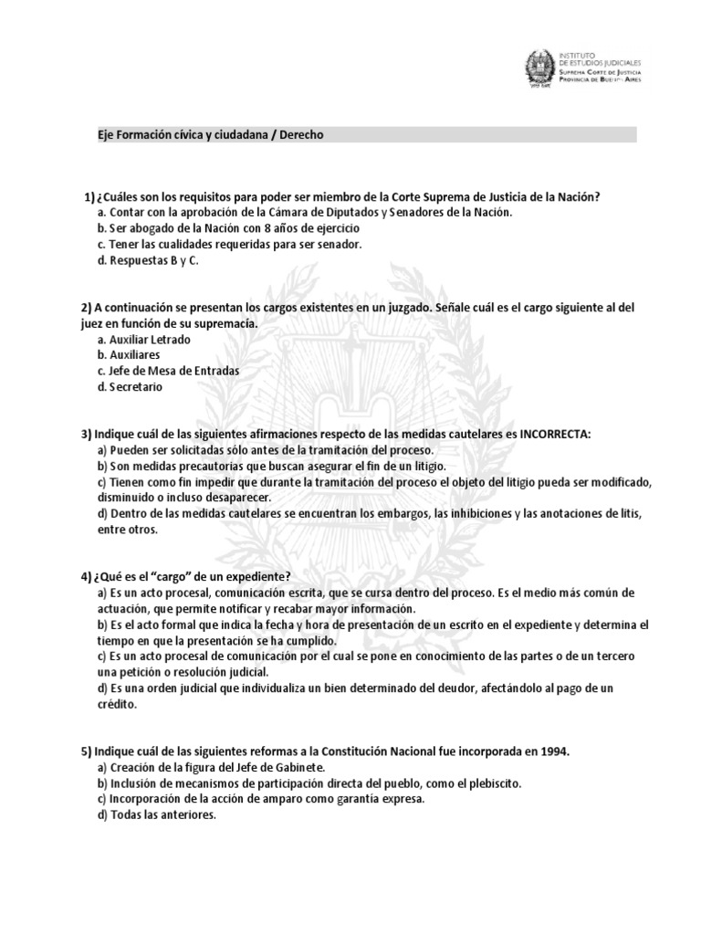 Ejemplos de Preguntas - Módulo 2 | PDF