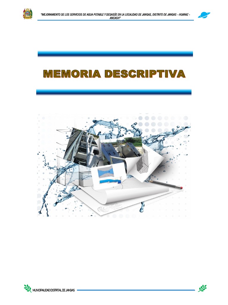 Memoria Descriptiva | PDF | Clima | Agua