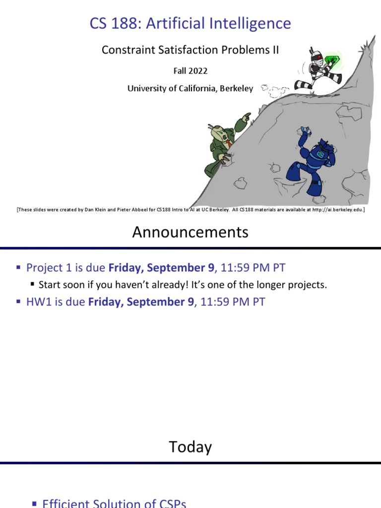 cs188 Fa22 Lec04 | PDF | Algorithms | Cybernetics