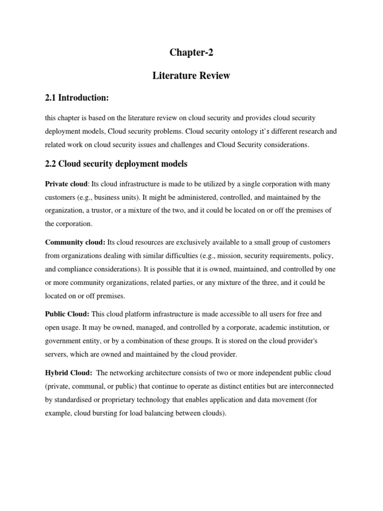 Cloud Chapter 2 | PDF | Cloud Computing | Security