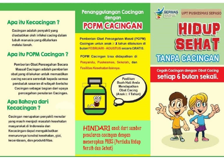 Leaflet Cacing | PDF