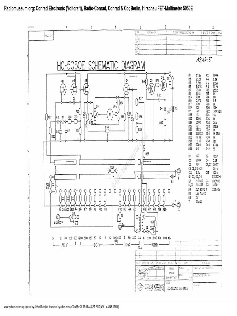 Conrad Voltcraft Multimeter 5050E Guide | PDF | Technology & Engineering