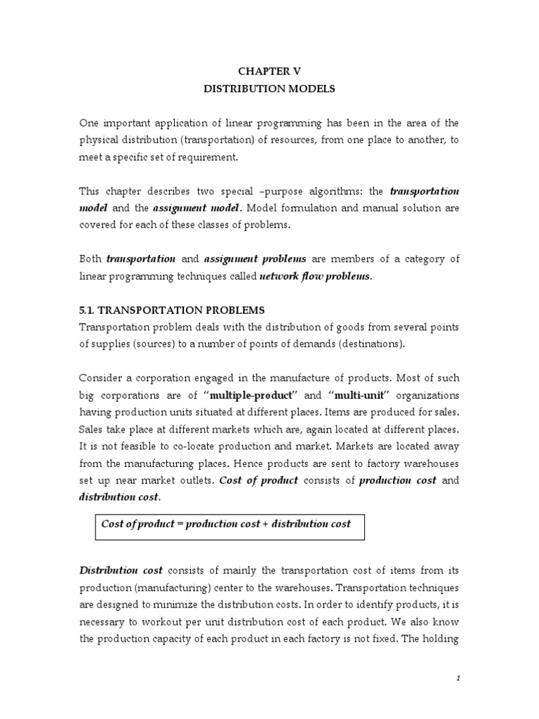 Transportation Problem Optimization | PDF | Mathematical Optimization | Linear Programming