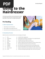 Hairdressing Vocabulary Guide | PDF | Hairstyle | Hairdresser
