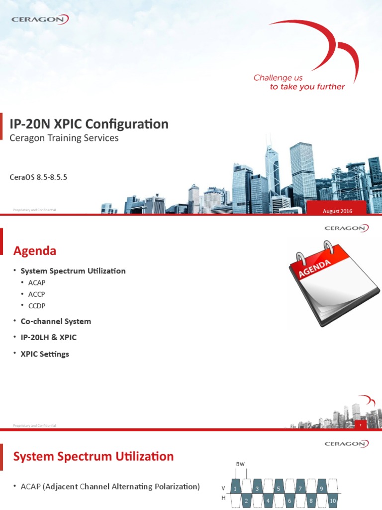 XPIC Configuration Guide | PDF | Antenna (Radio) | Waves