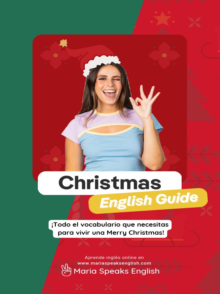 Vocabulario Navideño en Inglés | PDF | Papá Noel | Navidad
