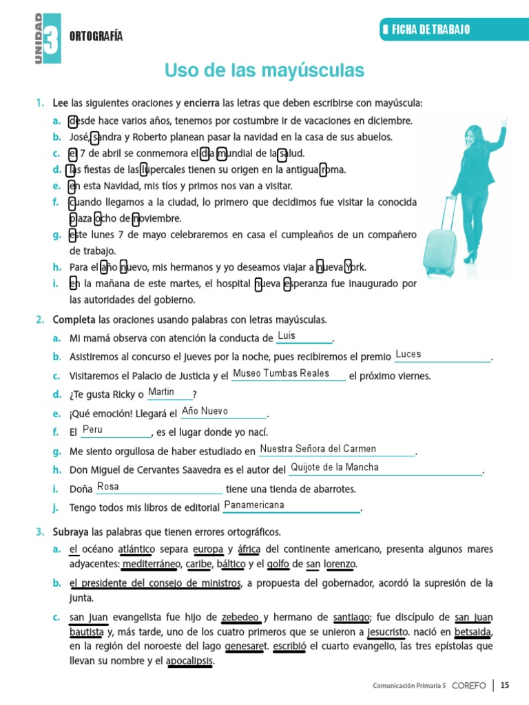 Uso de Las Mayusculas | PDF | Perú