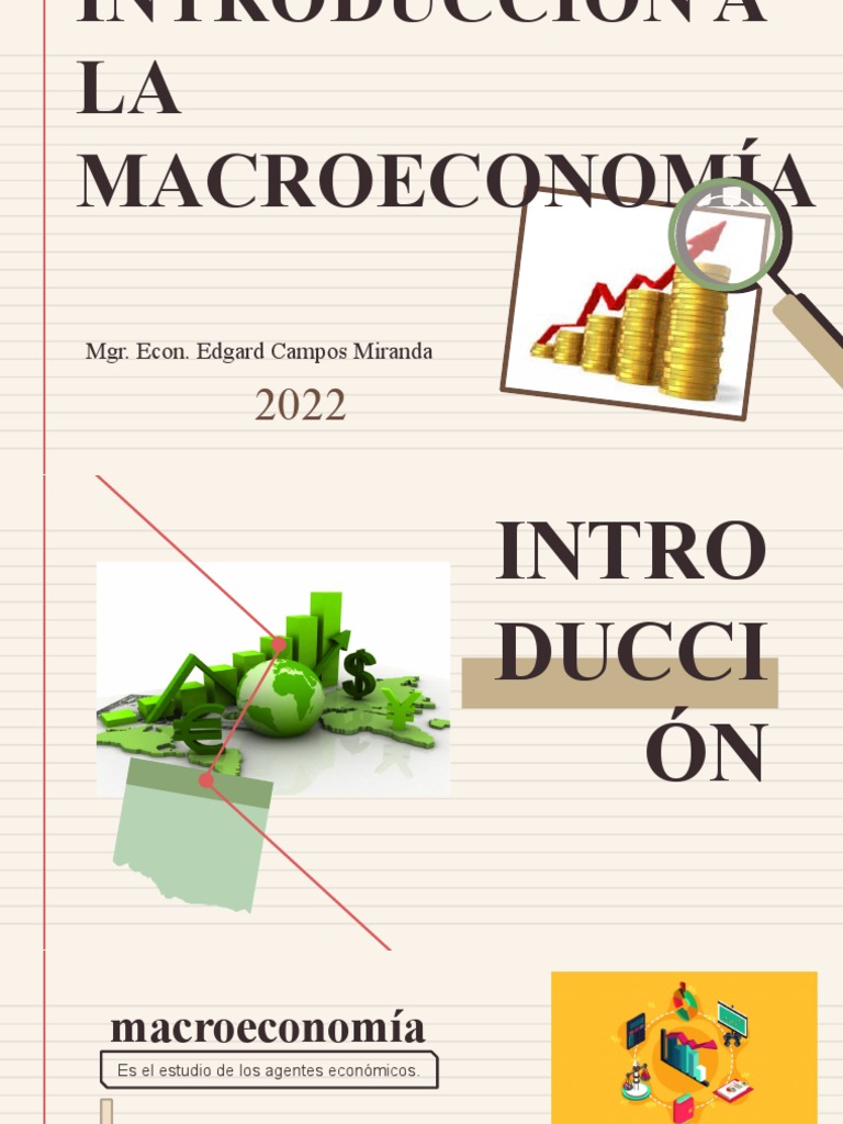 Introduccion A La Macroeconomia | PDF | Producto Interno Bruto | Macroeconómica