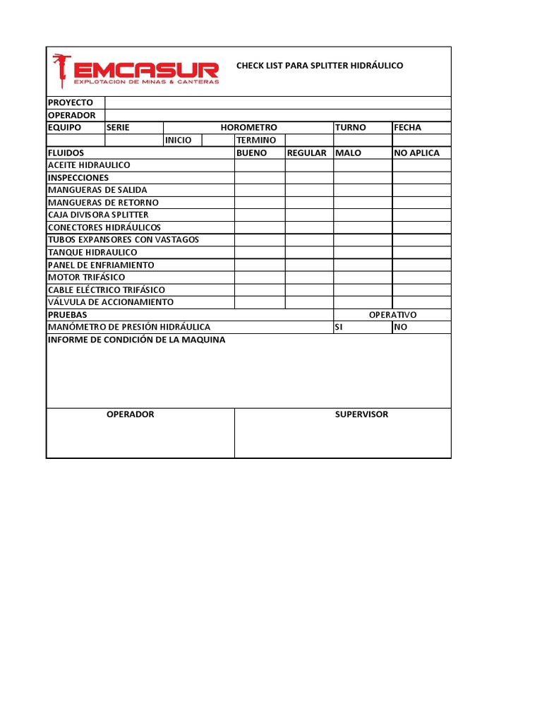 Check List Splitter | PDF