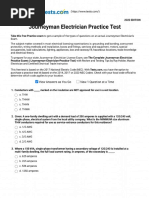 Electrical Exam Aptitude Question | PDF | Fuse (Electrical) | Electricity
