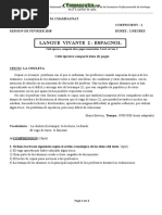 Devoir Espagnol 3ème Pdf