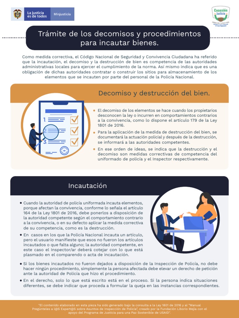 Decomisos Justicia | PDF | Policía | Principios éticos
