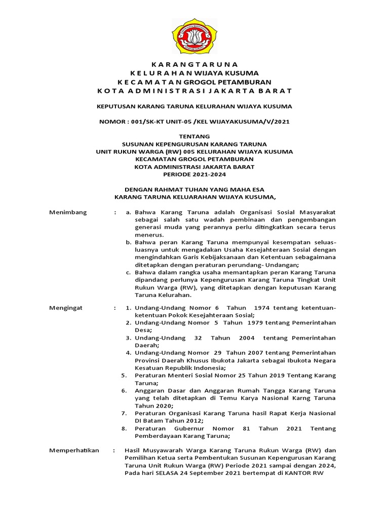 SK Katar Unit RW 005 | PDF