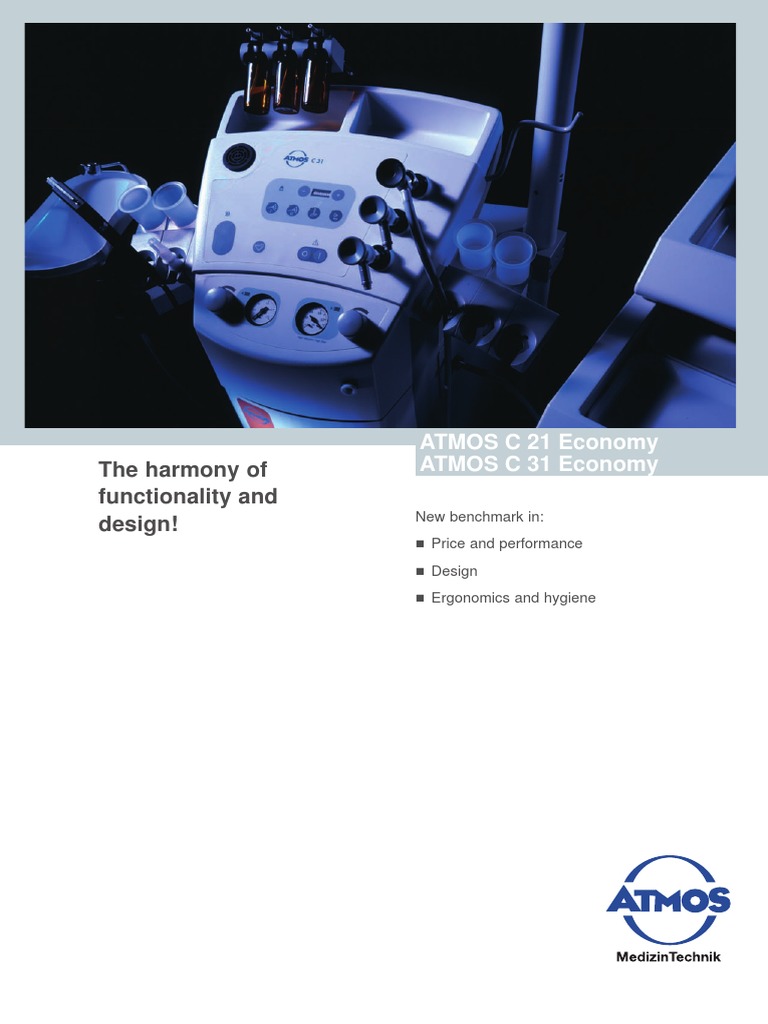 The Harmony of Functionality and Design!: ATMOS C 21 Economy ATMOS C 31 ...