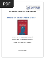 Deja de Ser Tú PDF | PDF | Las emociones | Mente
