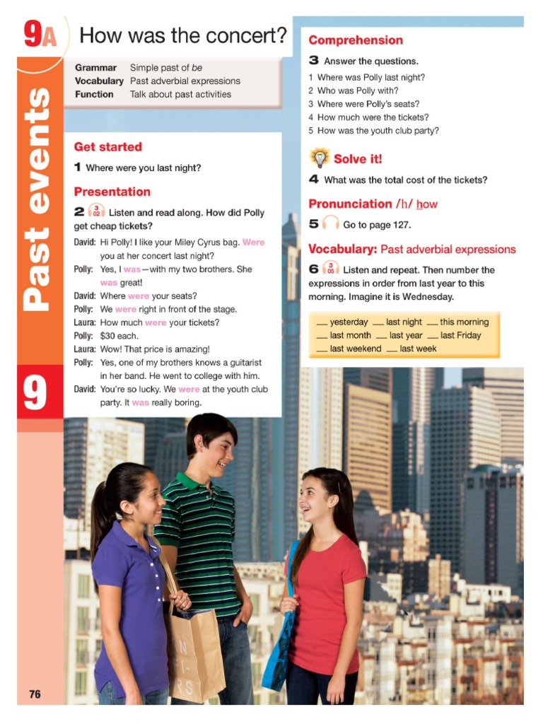 In-Sync 1, Units 9-10, SB | PDF